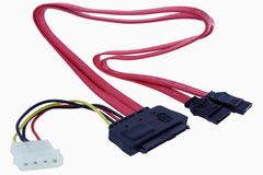 SAS to SATA Drive Connector Dual Data Lanes Cable - SATA Cables ...