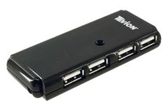 USB 2.0 4-Port Hub without AC Adapter - USB & Firewire Hubs