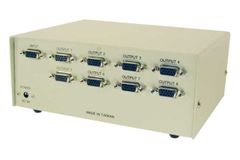 VGA Multiplier up to 8-Monitor share a PC, CVM-810 - Video Splitter