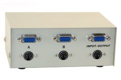 VGA/PS2 2-Way Switch Box - KVM Switch