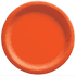Amscan Brava 20Pk Desert Plates Orange