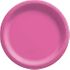 Amscan Brava 20Pk Lunch Plates Pink