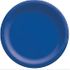 Amscan Brava 20Pk Lunch Plates Royal Blue