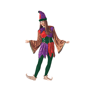 Female Jester Drawing