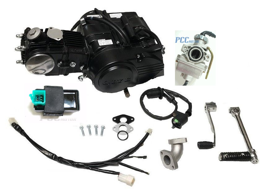 110CC SEMI AUTO ENGINE MOTOR CHINESE ATV PIT DIRT BIKE 110S-SET