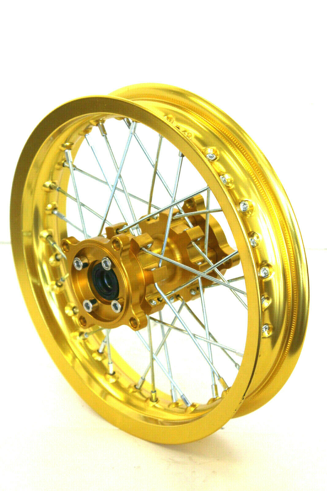 Dirt Bike Gold Rims