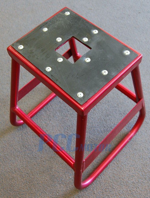 16" ALUMINUM MX DIRT BIKE HONDA MOTORCYCLE STAND RED BS01R