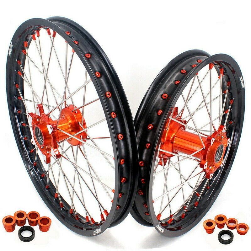 21/18 Enduro Casting Wheels Rims For KTM EXC EXC-F XCW 125-530 2003 ...