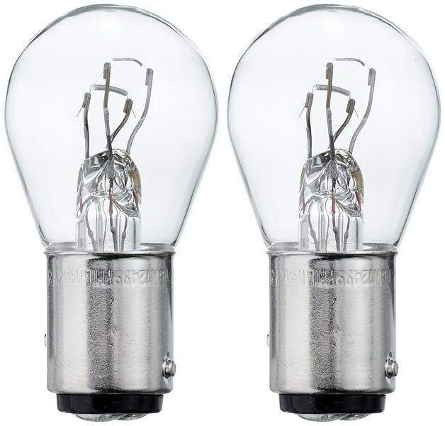 Pair 12V 21W 5W Tail Light Bulbs Motorcycle Moped Scooter ATV BIKE BB05