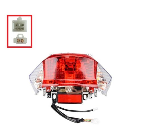 5+2 WIRES TAIL LIGHT FOR GY6 Scooter Moped Jonway Sunl Sunny LT18