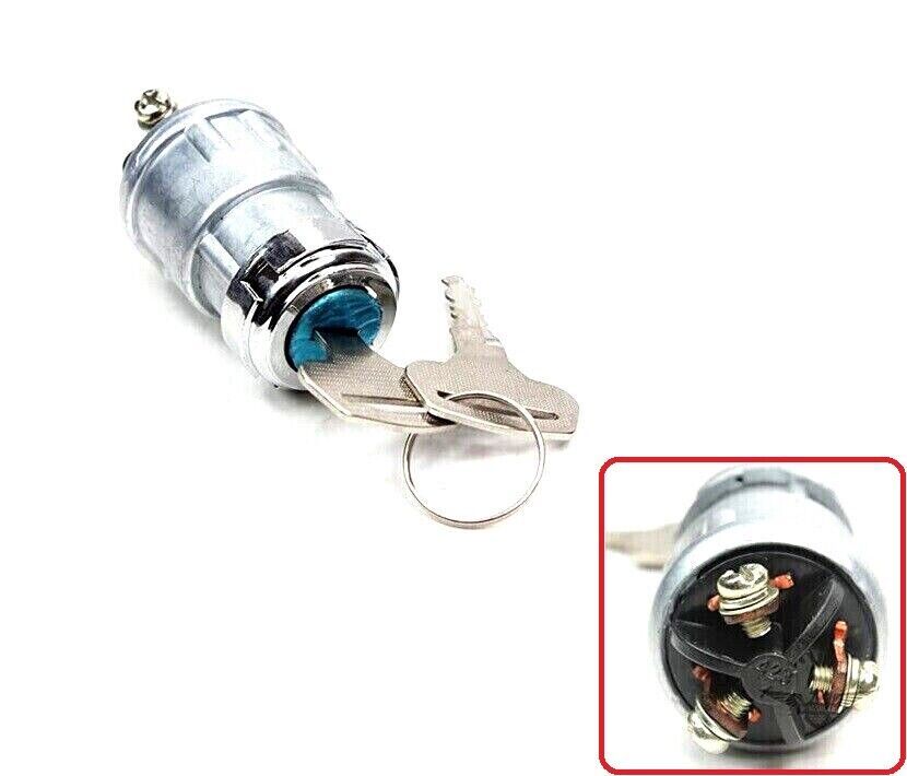3 PIN IGNITION KEY SWITCH FOR ATV GO KART BUGGY KS05