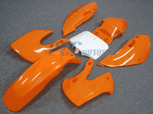 KAWASAKI ORANGE PLASTIC KLX 110 DRZ110 KLX/DRZ 110 PS20
