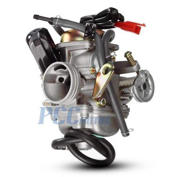 ATV 24MM CARBURETOR GY6 150CC GY-6 CARB ROKETA SUNL MOPED SCOOTER GO ...