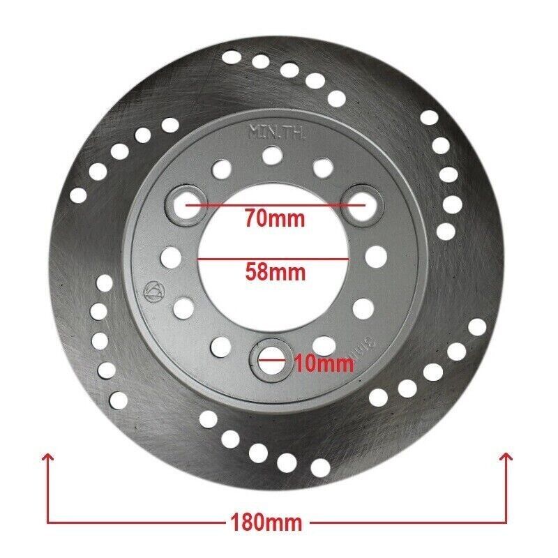 Rear Disc Brake Rotor for GY6 150cc 250cc Gas Moped Scooter Jonway ...