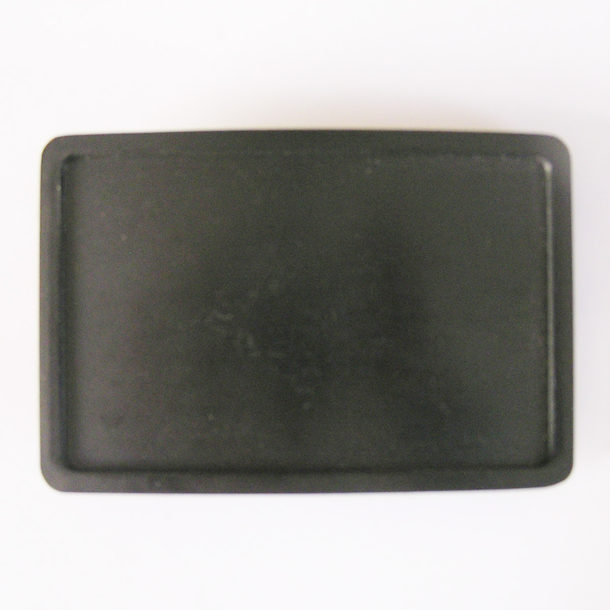 Classic Black Plated Rectangle Blank Belt Buckle Custom Belt Buckle