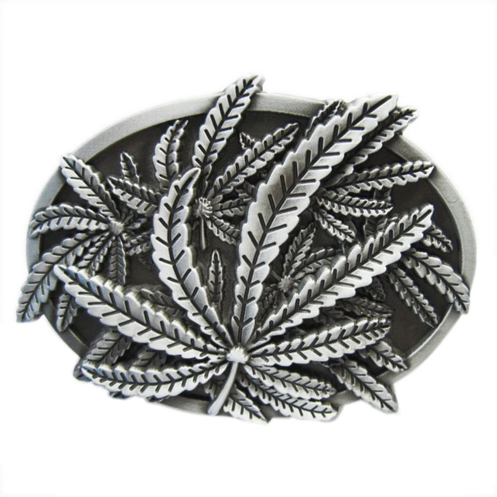 New Vintage Leaf Oval Western Belt Buckle Gurtelschnalle Boucle de ceinture