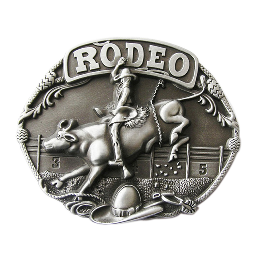 New Western Rodeo Race Cowboy Belt Buckle Gurtelschnalle Boucle de ceinture