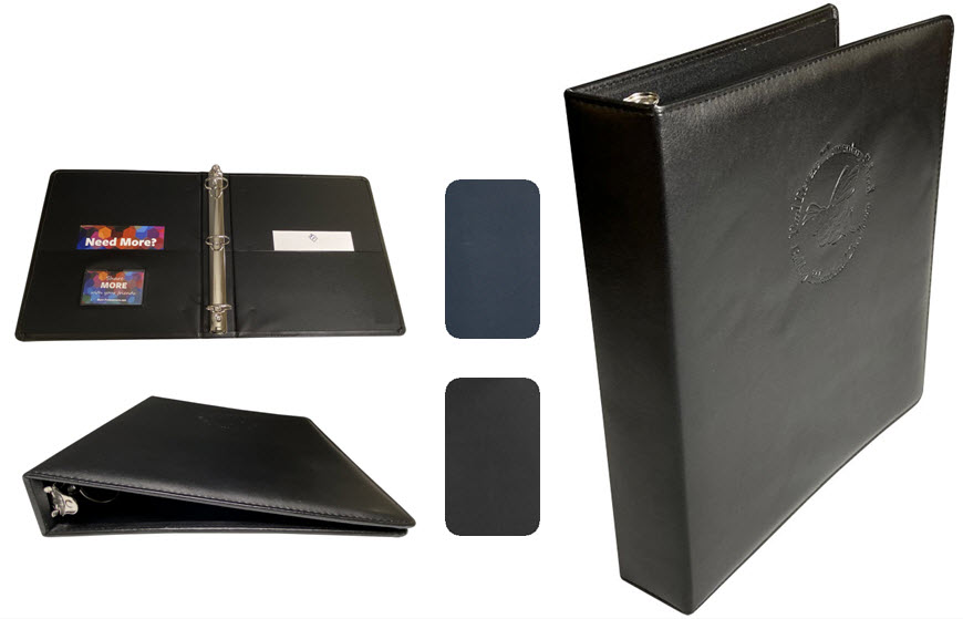 Executive Padded Custom Binder - 1.5" Rings