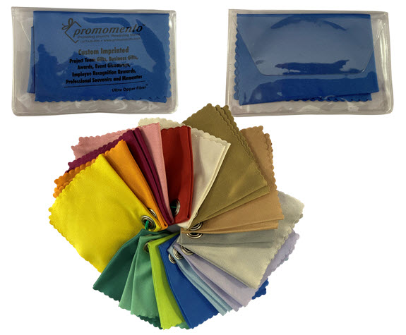 Microfiber Cleaning Cloth in Pouch