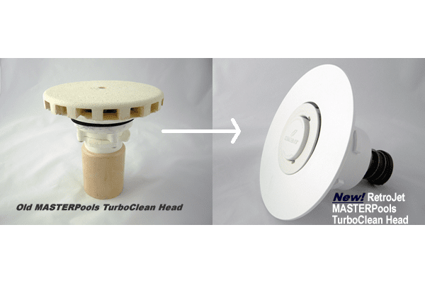 Paramount Retrojet Masterpool TurboClean Replacement Head