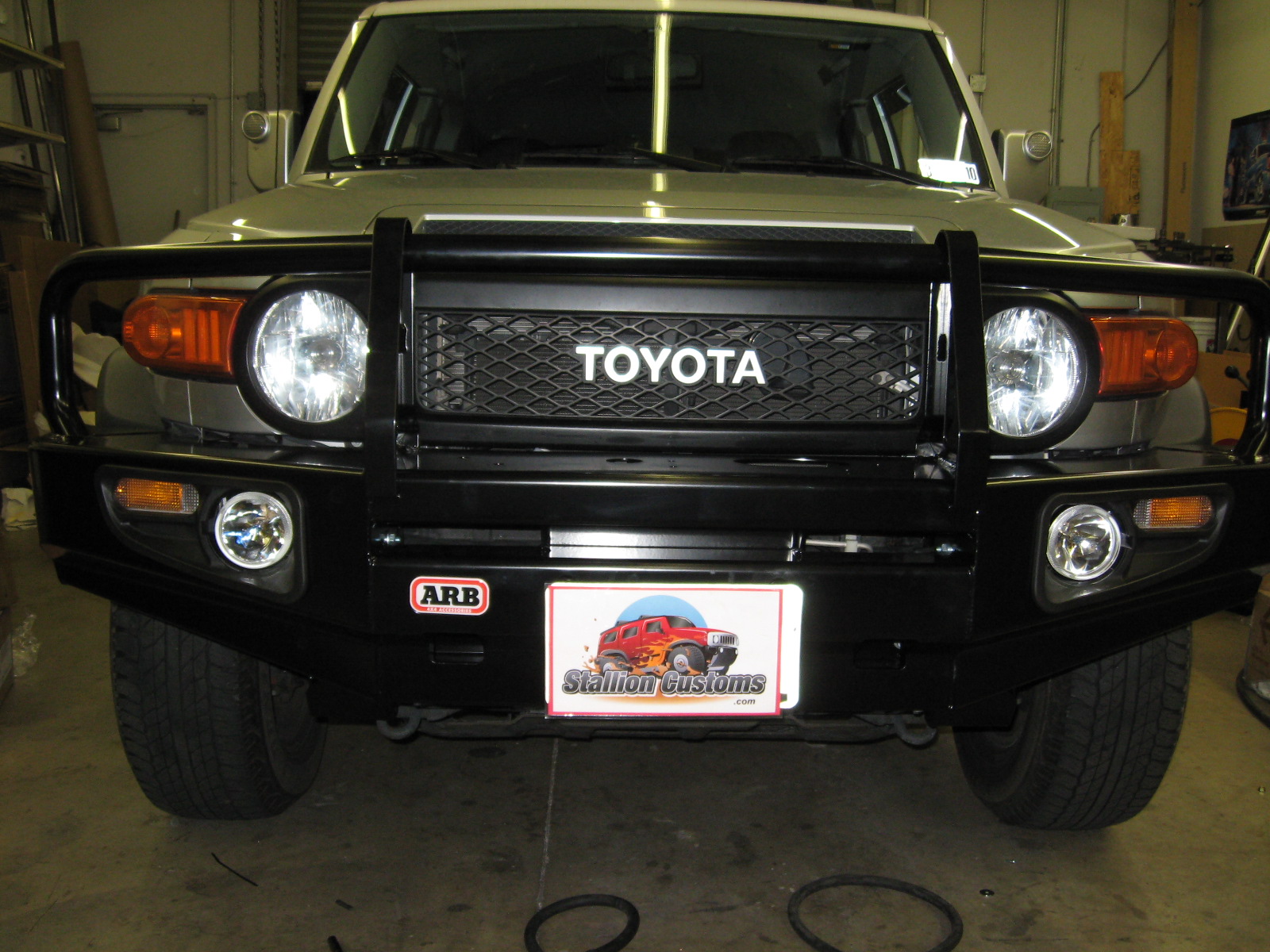 Fj Cruiser Arb Winch Bumper