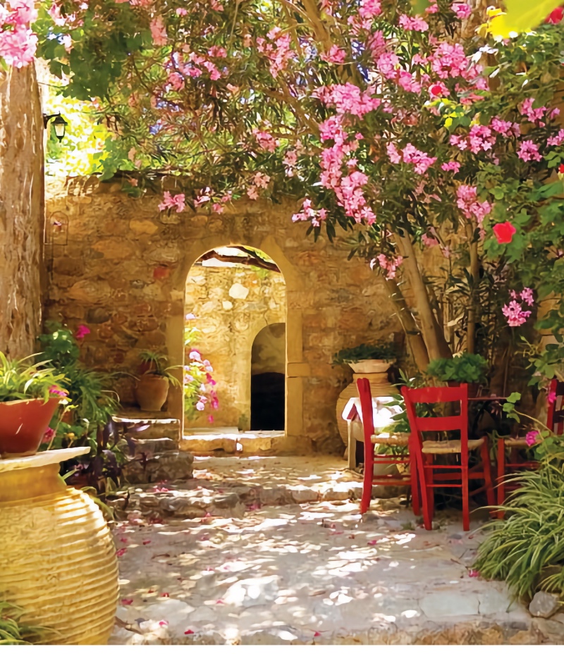 Mediterranean Garden Style Ideas - HenFeathers Blog