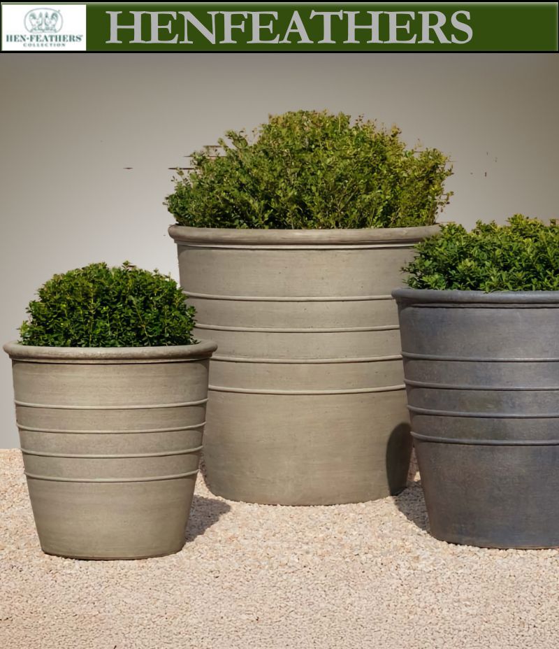 Mill Valley Planter - Garden Decor - HenFeathers