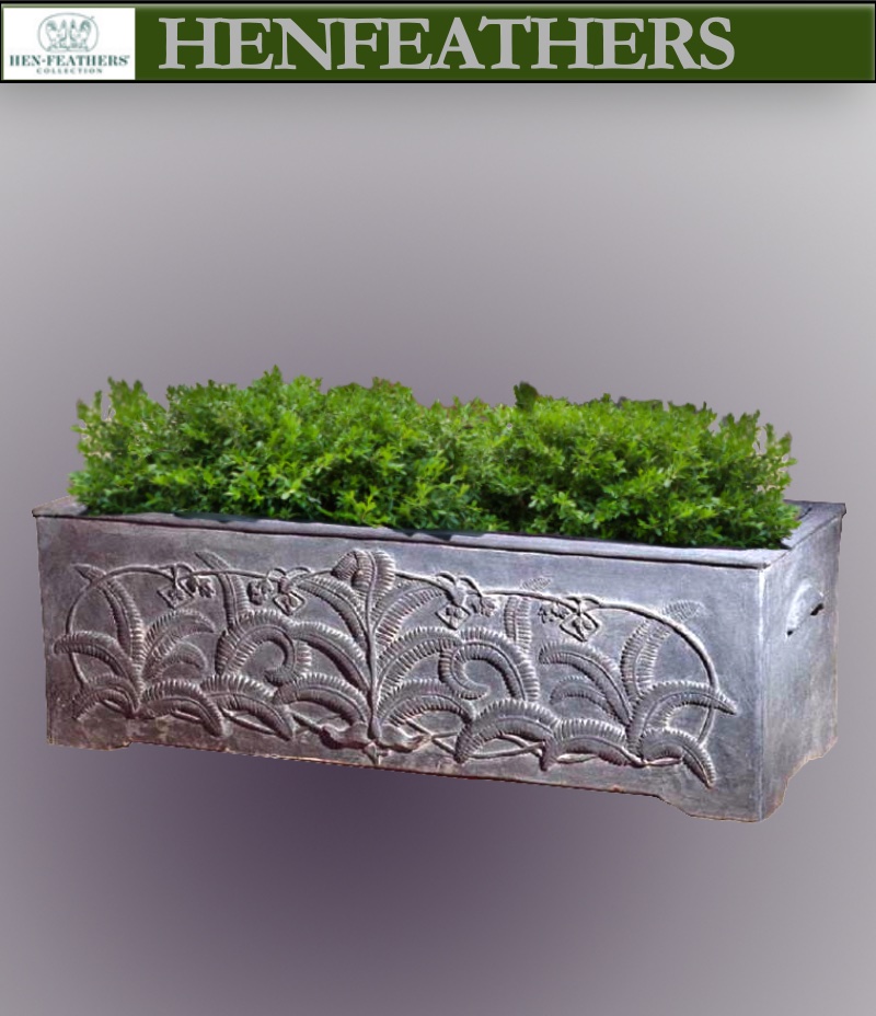 Classic Fern Planter - Garden Decor - HenFeathers