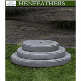 Classic Square Plinth - Garden Decor - HenFeathers