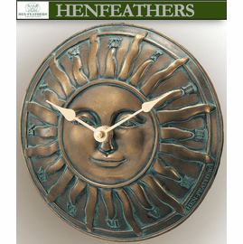 Decorative Outdoor Clocks | HenFeathers