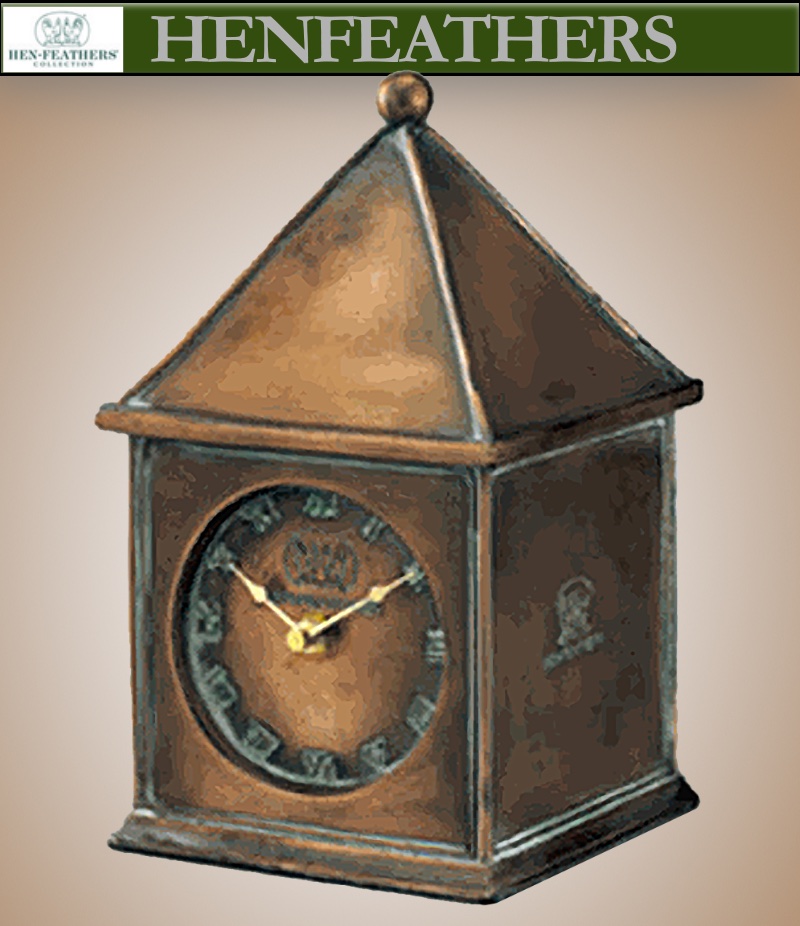 Cupola Clock - Garden Decor - HenFeathers