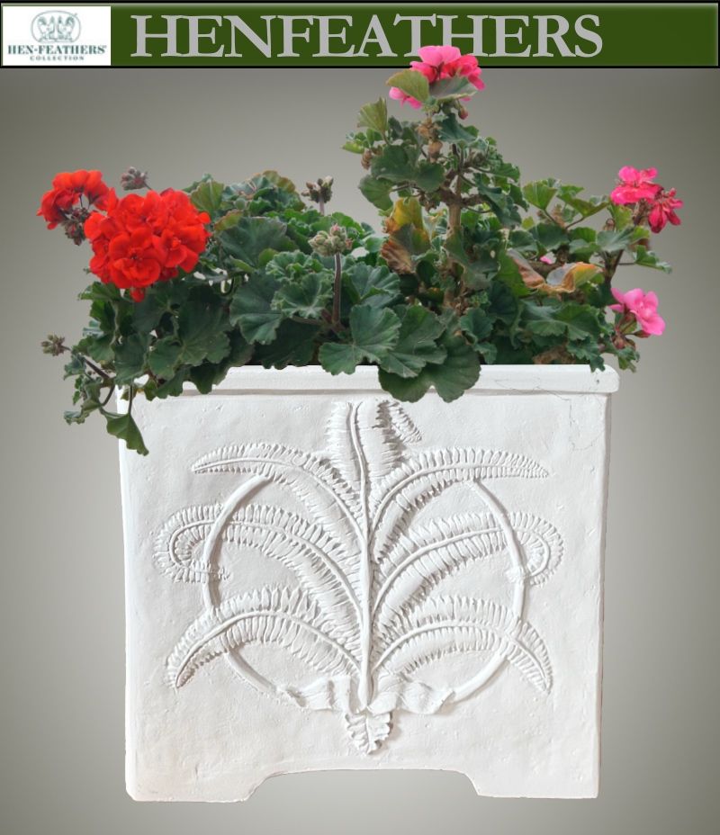 Fern Planter Essex Lead - Garden Decor - HenFeathers