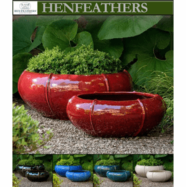 Glazed Hi Fired Terracotta Collection - HenFeathers
