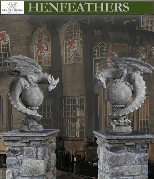 Sentry Dragon - HenFeathers