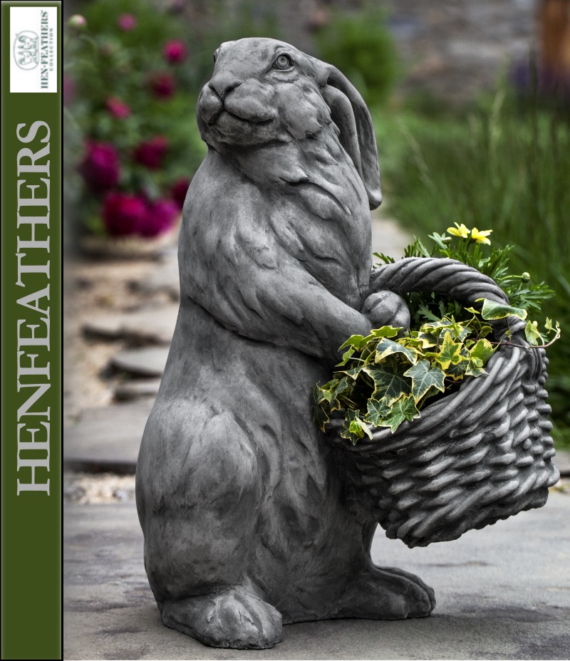 Spring Hare - Garden Decor - HenFeathers