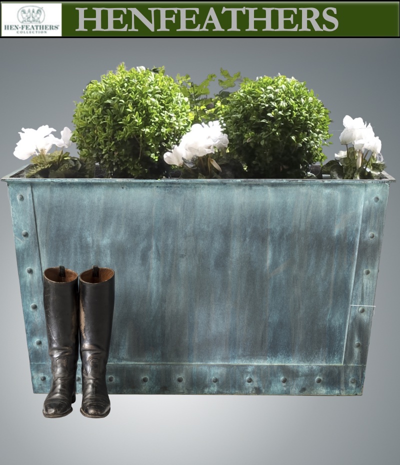 Stable Trough - Garden Decor - HenFeathers