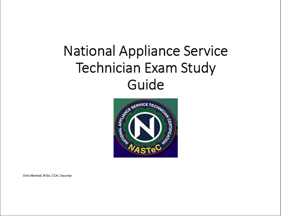 Appliance Servicing - NASTeC