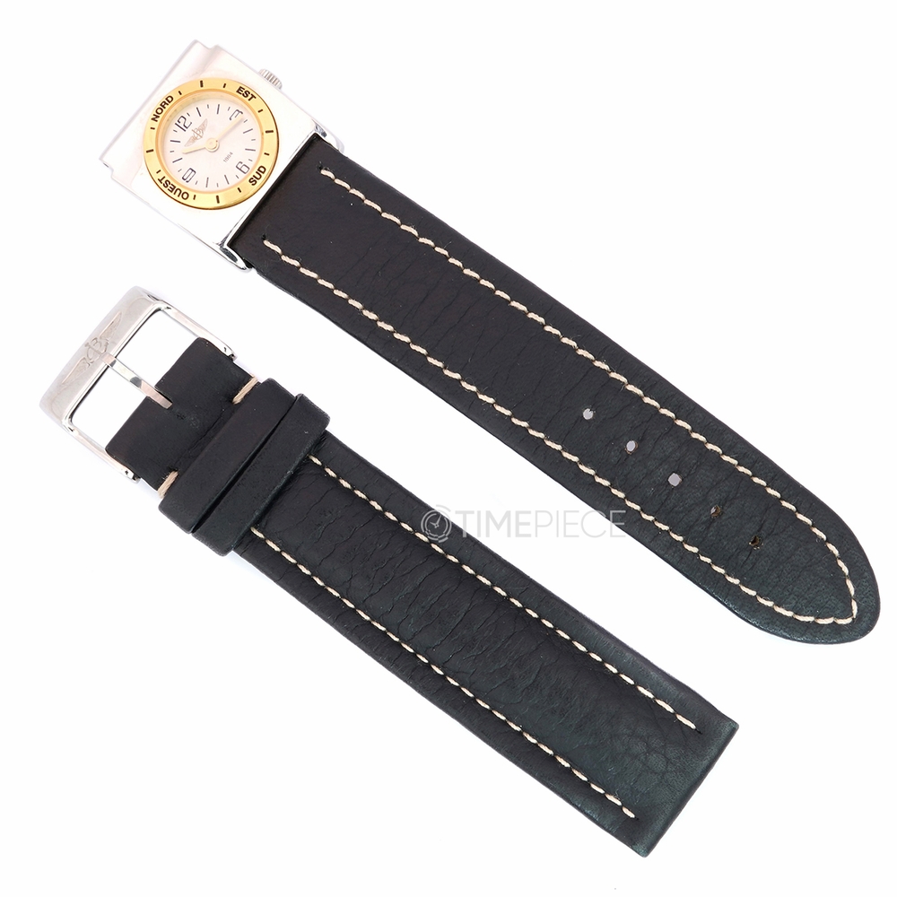 Breitling Mens Watch Band With Second Timezone Attachment B6117211/E103 ...