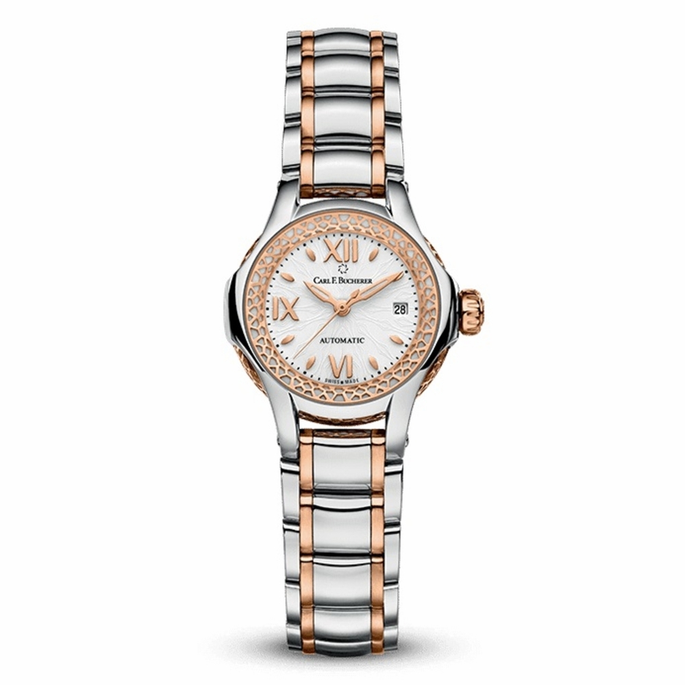 Carl F. Bucherer Pathos Queen Automatic White Dial Ladies Watch 00 ...
