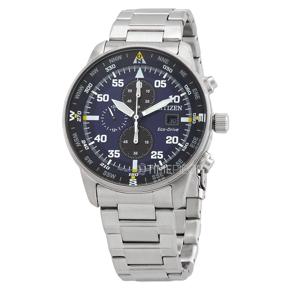 Citizen Chronograph Blue Dial Mens Watch CA0690-88L