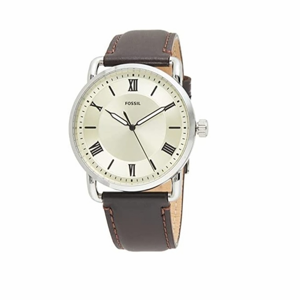 Fossil Copeland Quartz Cream Dial Mens Watch FS5663