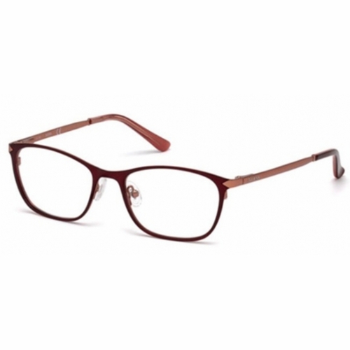 Guess Ladies Red Rectangular Eyeglass Frames GU 2587 67 50