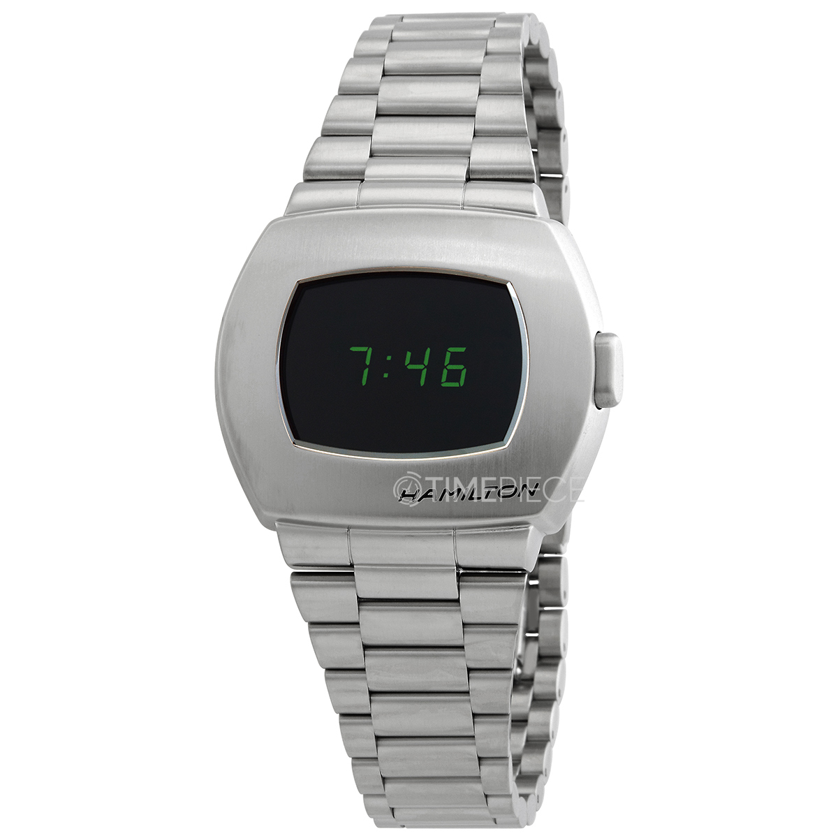 Hamilton American Classic PSR Quartz Digital Black Dial Mens Watch ...