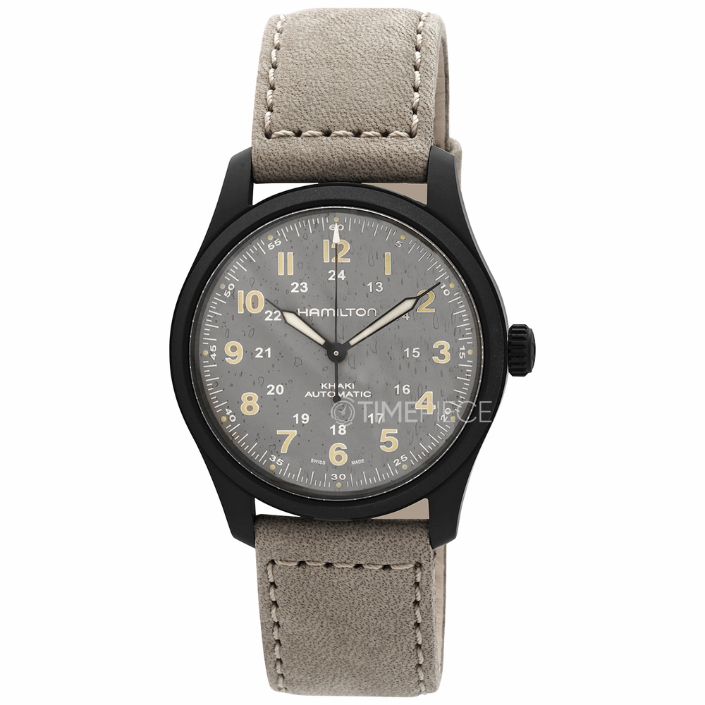 Hamilton Khaki Field Automatic Grey Dial Mens Watch H70215880