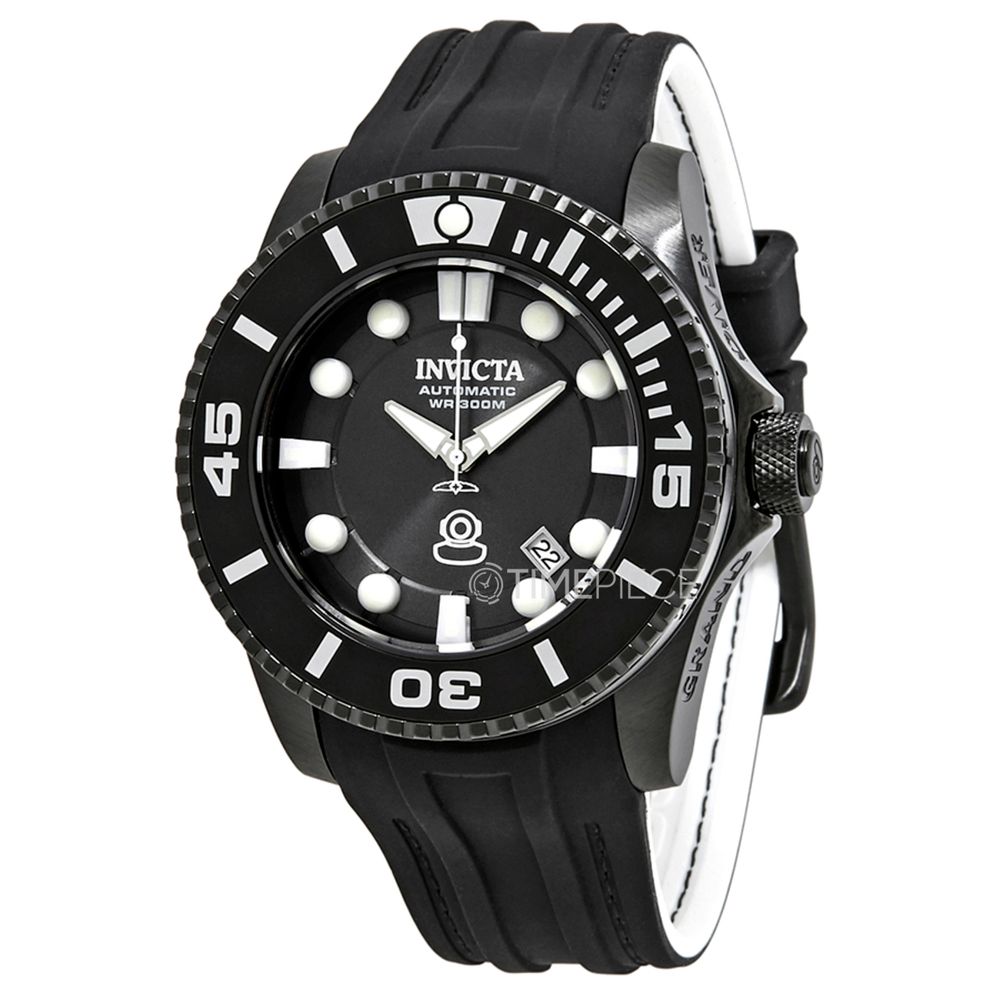 Invicta Pro Diver Automatic Charcoal Dial Mens Watch 20206