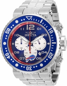 Invicta NFL Detroit Lions Chronograph Quartz Mens Watch 36165