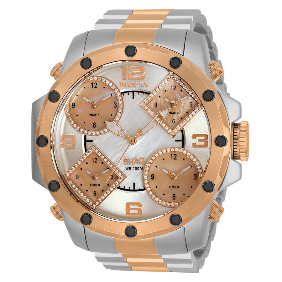 Invicta Shaq Silver-tone Dial Mens Watch 33870