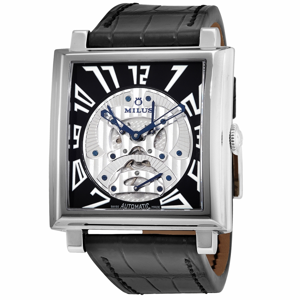 Milus Herios TriRetrograde Automatic Mens Watch HERT001