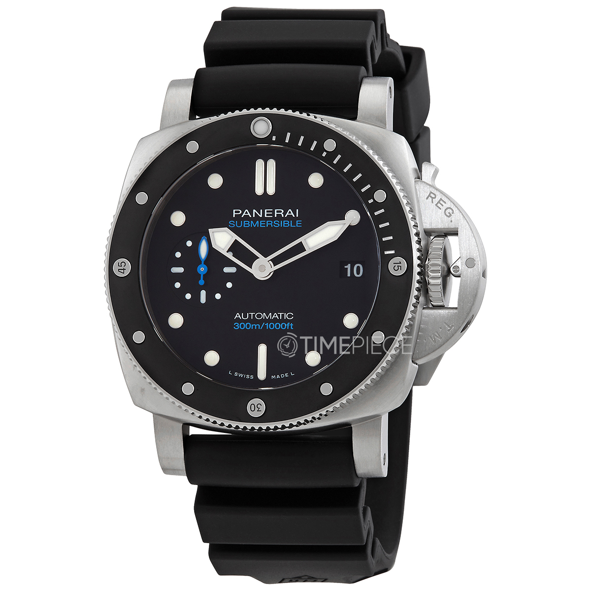 Panerai Submersible Automatic Black Dial Mens Watch PAM02683