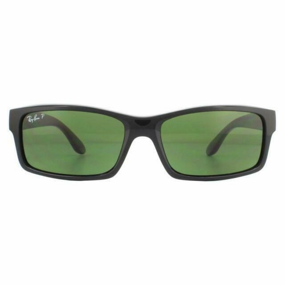 Ray Ban Polarized Green Classic G-15 Rectangular Mens Sunglasses RB4151 ...